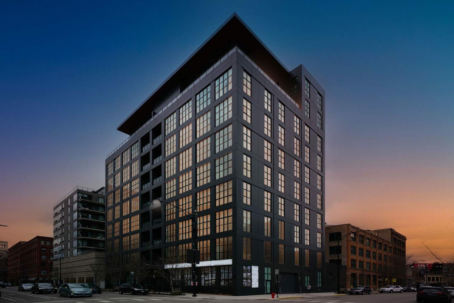 Noir | Sleek industrial confidence